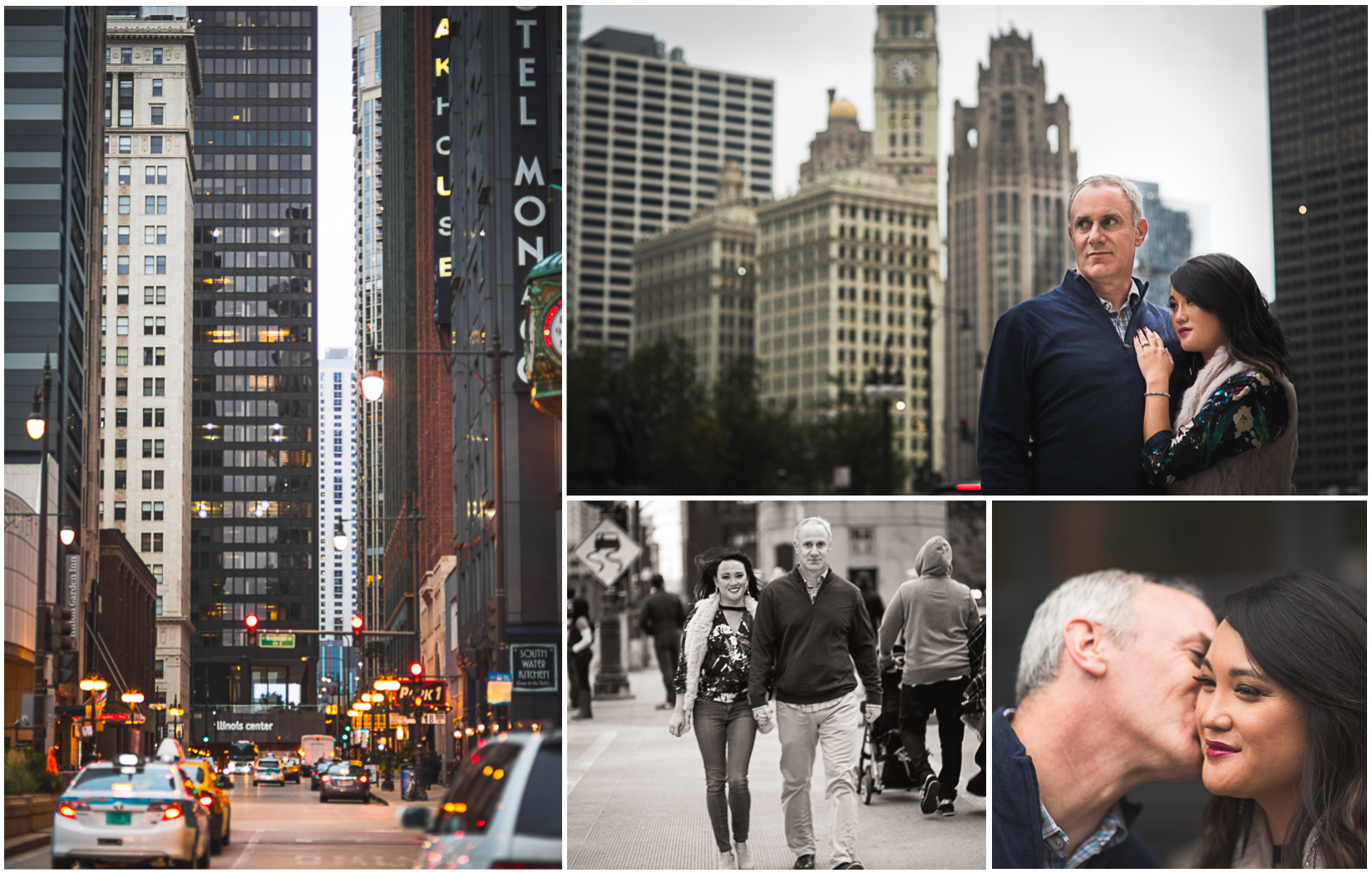 Ashlee & Brian Engagements // Downtown Chicago | Adore Wedding ...