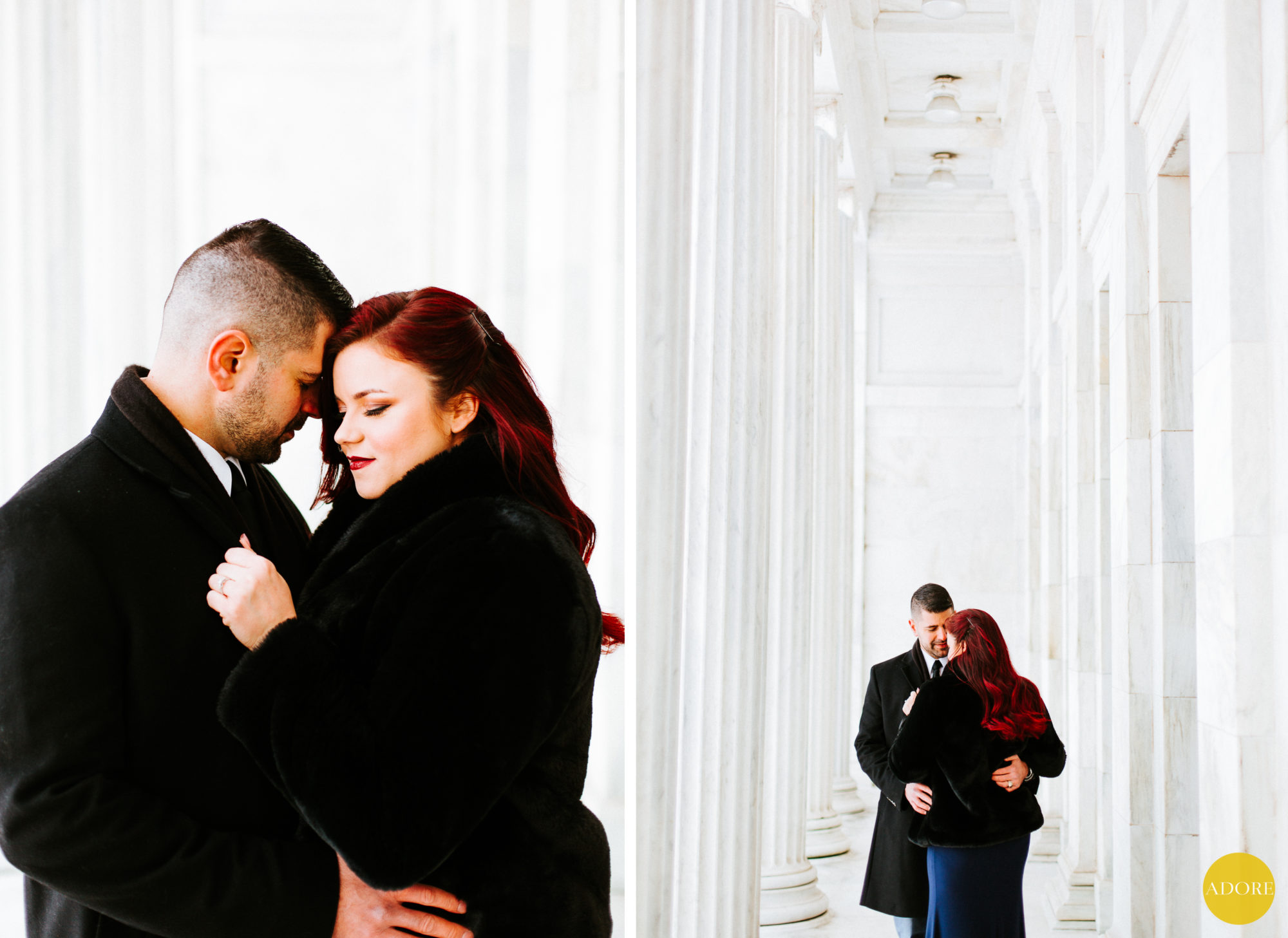 Audrey + Austin // Museum Engagements // Toledo Ohio | Adore Wedding ...